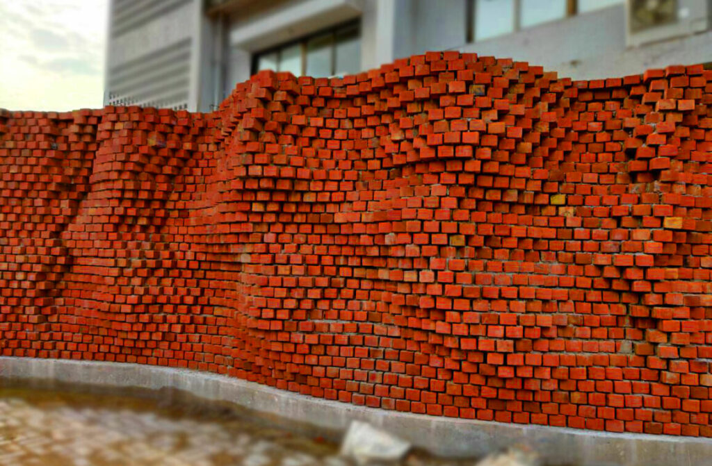 Brick-Wave Installation – Aligndl